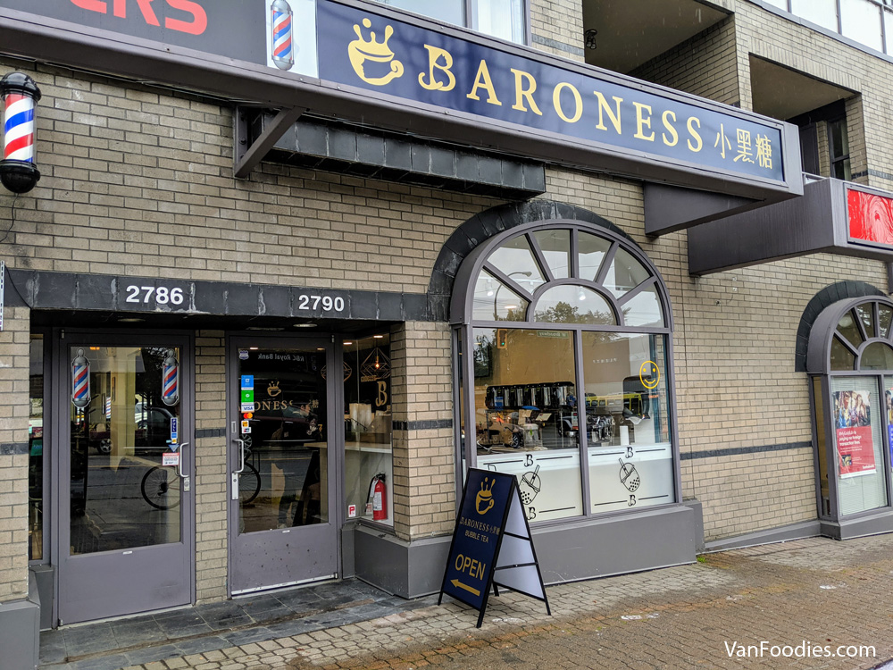 Baroness 小黑糖 – Bubble Tea in Kitsilano, Vancouver – VanFoodies.com