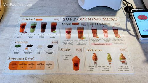 Cha Tra Mue – Famous Thai Tea Shop Now in Vancouver – VanFoodies.com